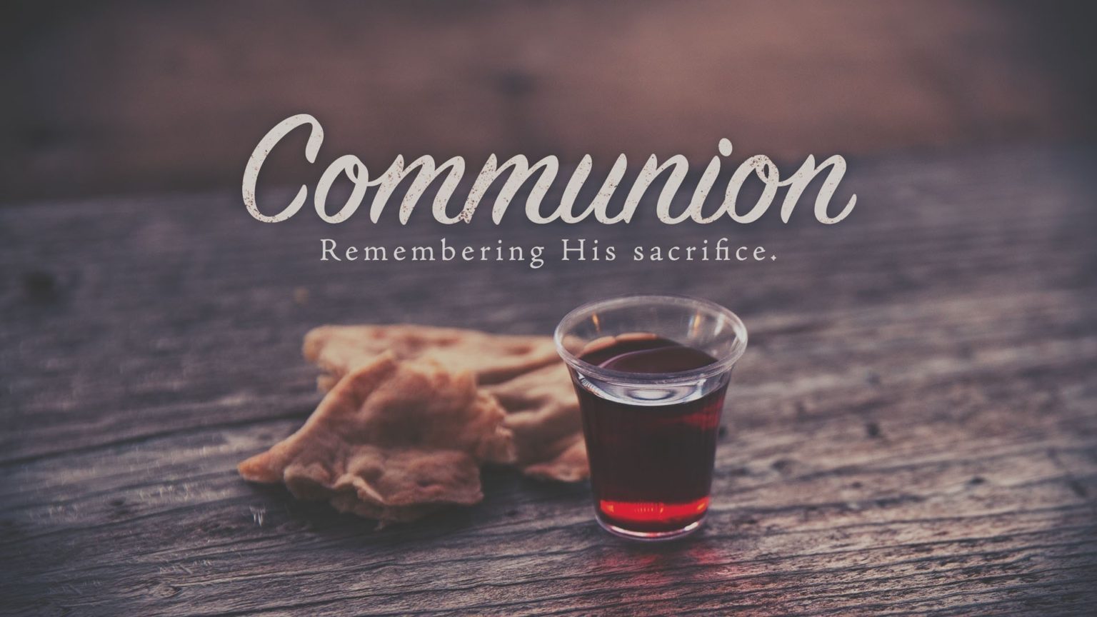Communion (at Home)